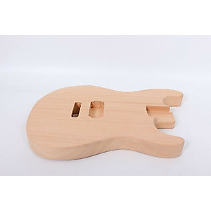 Electric Guitar Body Blank Mahogany Wood Unfinished Solid Body Electric Guitar DIY Guitar Wood timber Electric Guitar Body Unfinished