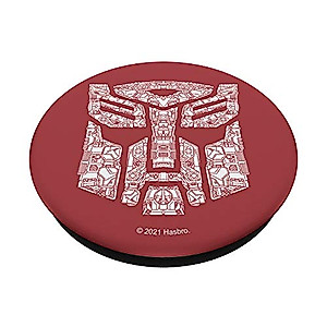 Transformers Autobot Logo Details PopSockets PopGrip: Swappable Grip for Phones & Tablets