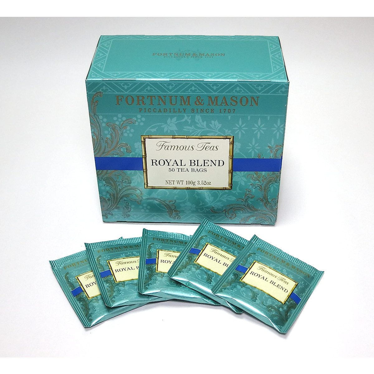 Fortnum and Mason, Royal Blend 50 Count Tea Bags (1 Pack)