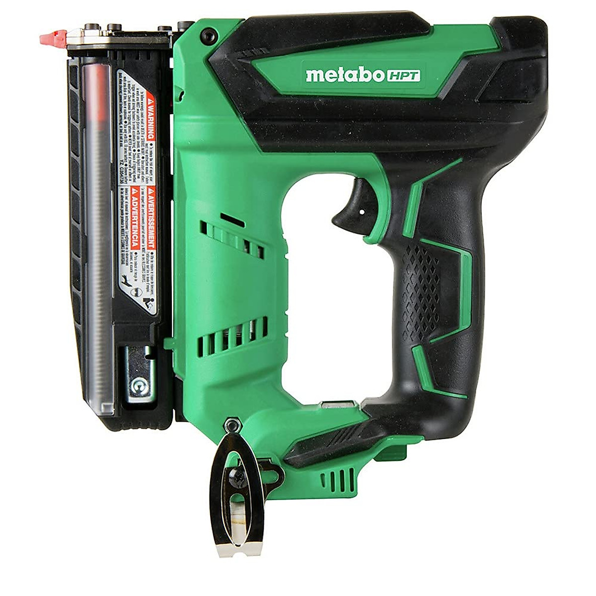 Metabo HPT 18V Cordless Pin Nailer, Tool Only - No Battery, 5/8-Inch up to 1-3/8-Inch Pin Nails, 23-Gauge, Holds 120 Nails, Lifetime Tool Warranty (NP18DSALQ4)