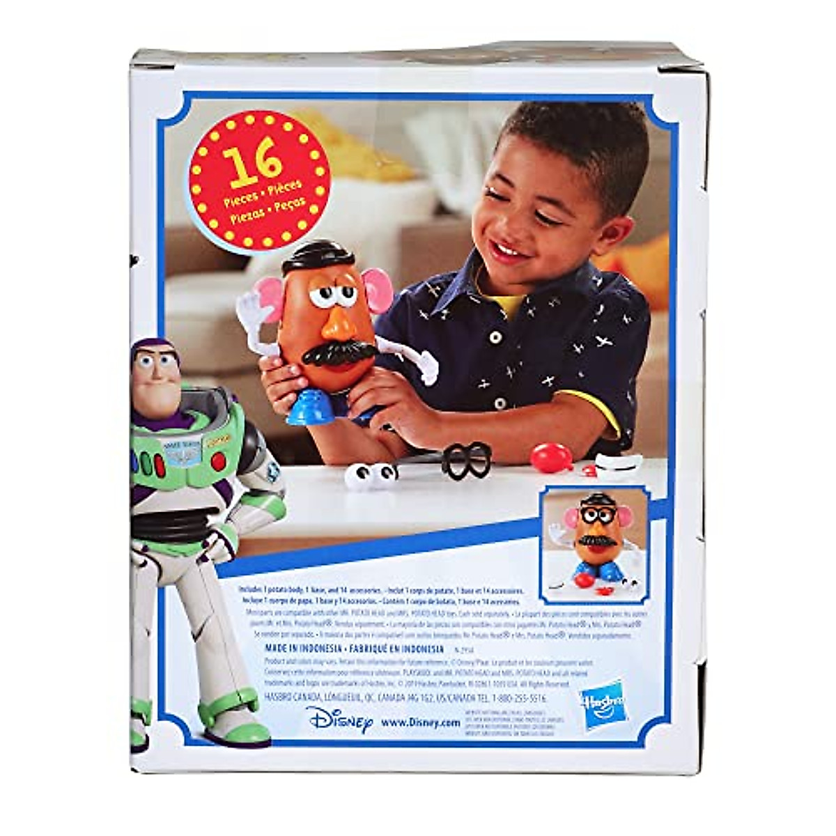 Potato Head Disney/Pixar Toy Story 4 Classic Figure Toy for Kids Ages 2 and Up