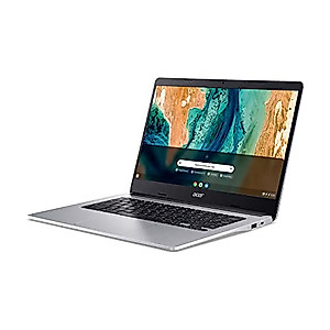 Acer Chromebook 314 | MediaTek MT8183C Octa-Core Processor | 14" HD Display | Mali-G72 MP3 Graphics | 4GB LPDDR4X | 32GB eMMC | Wi-Fi 5 | Chrome OS | CB314-2H-K3YM