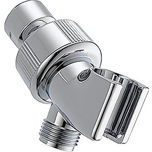 Delta Faucet U3401-PK Adjustable Shower Arm Mount, Chrome, 0.5