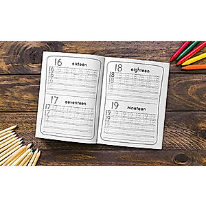 Tracing Numbers 1-100 For Kindergarten: Number Practice Workbook To Learn The Numbers From 0 To 100 For Preschoolers & Kindergarten Kids Ages 3-5! (Tracing and Handwriting Workbooks for Children)