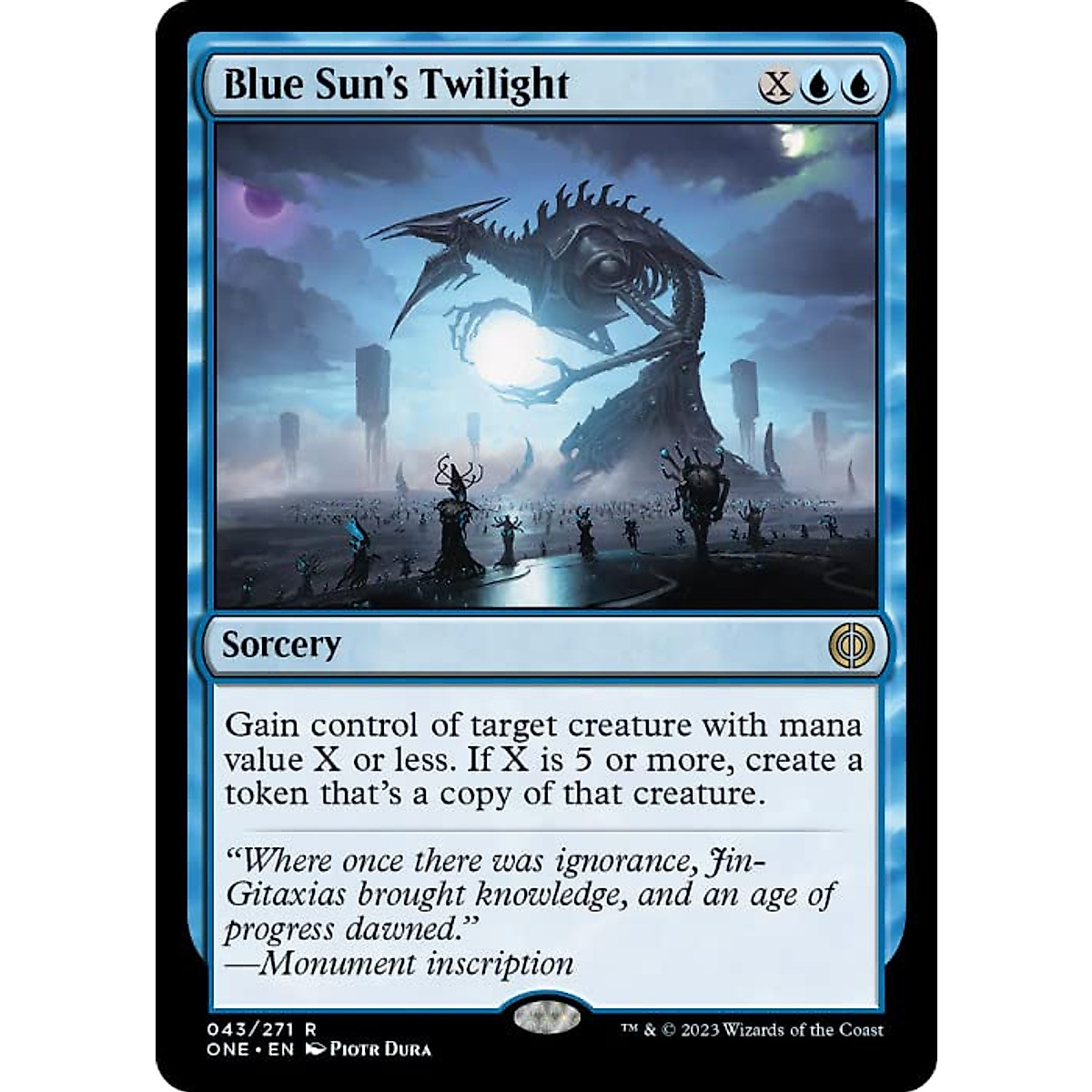 Magic: the Gathering - Blue Sun's Twilight (043) - Phyrexia: All Will Be One