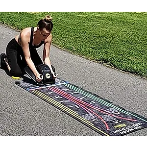 Mad Owl Fitness Top Notch Guru Tutor Mat- Unique Workout Mat With Visual Directions & Postures- Training Mat- Yoga Mat- Fitness Mat- Cross Fitness Mat