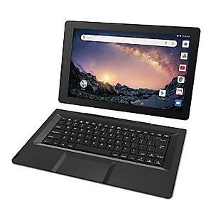 2018 RCA Galileo Pro 11.5" 32GB Touchscreen Tablet Computer with Keyboard Case Quad-Core 1.3Ghz Processor 1GB Memory 32GB HDD Webcam Wifi Bluetooth Android 6.0 - Charcoal