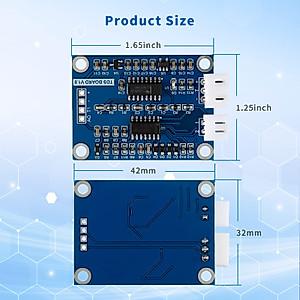 EC Buying TDS Water Quality Detection Sensor Module with XH2.54-3Pin Dissolved Solids Module Power Supply Voltage 3.3~5.0V Water Quality Detection Suitable for ARDUINO/51/stm32/DIY TDS Tester