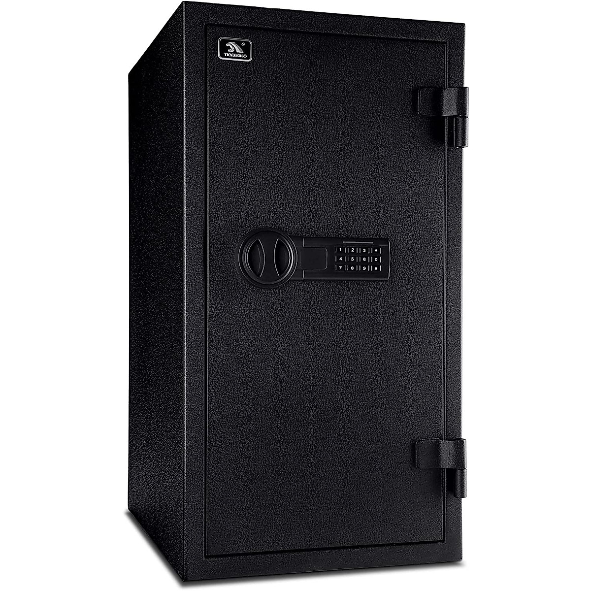 TIGERKING Safe Box,Fireproof Safe,3.47 Cubic Feet,Large Steel Money Safe Home Safe with Digital Lock for Home and Office Black