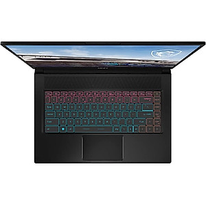 MSI Stealth 15M 15.6" FHD 144Hz Ultra Thin and Light Gaming Laptop: Intel Core i7-1260P RTX 3060 16GB DDR5 512GB NVMe SSD , Thunderbolt 4, Cooler Boost 5, Win11 Pro: Carbon Gray B12UE-040