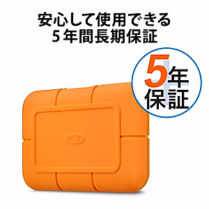 LaCie Portable SSD 1TB Rugged SSD USB3.1 (Gen2) IP67 Waterproof STHR1000800