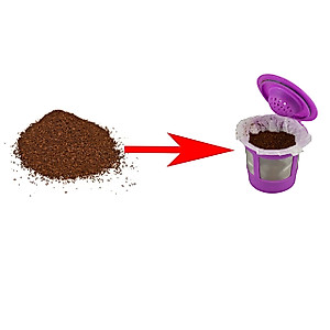 canFly Disposable K-CUP Paper filter for Keurig single cup coffer filters compatible with Ekobrew, EZ-Cup and other Reusable K-CUP Filters (300 Count)