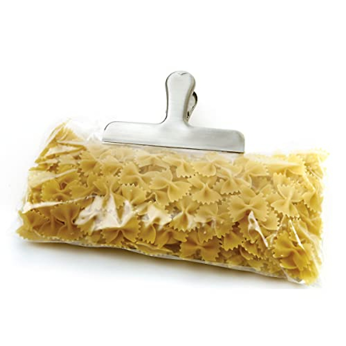 Norpro Stainless Steel Jumbo Bag Clip, 7 x 1.2 x 3.5 inches, Silver