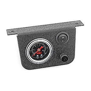 Rough Country Onboard Air Bag Compressor w/Gauge | Air Spring Compressor - 10100 Silver