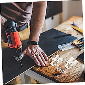 VILLCASE 50 Pcs Belt Hook Clip Leash Clip Belt Clips Tool Clip Power Tool Hook Holster Belt Clip Key Hooks for Keychain Spring Buckle Clip Hooks Drill Belt Buckle Jacket Spring Clip