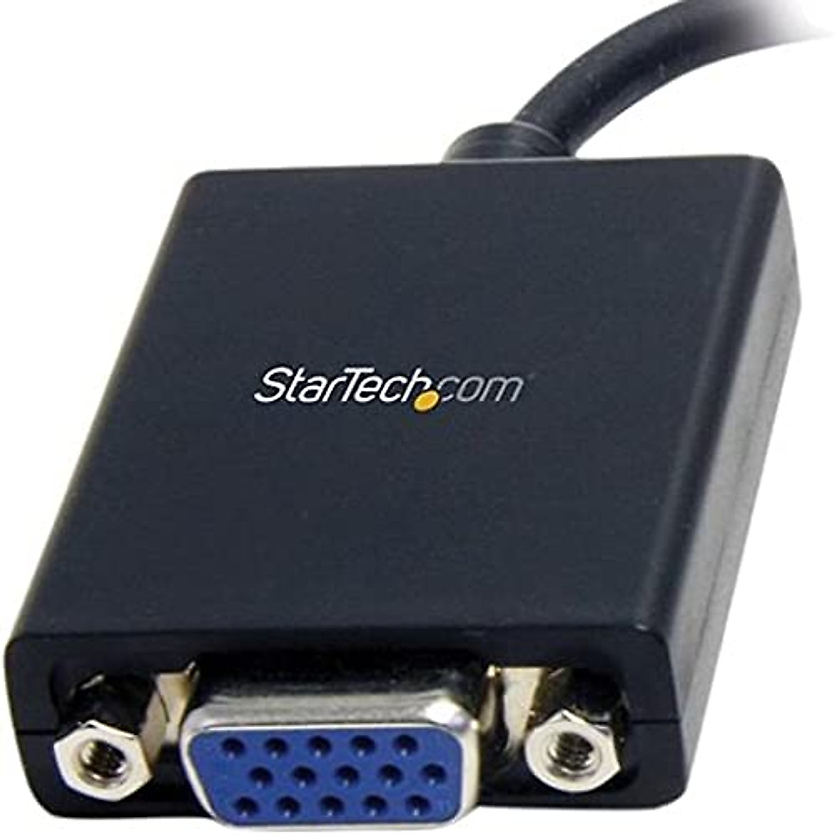 StarTech.com Mini DisplayPort to VGA Adapter, Active mDP to VGA Converter, Mini DisplayPort or TB2 Computer to VGA Monitor