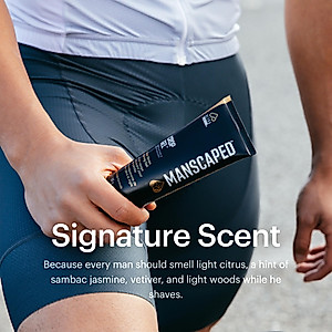 MANSCAPED® Crop Gel® Clear Groin Shaving Gel, Moisturizing and Lubricating Multi-Glide Formula Designed for Below-the-Waist Trimming, Vegan and Paraben-Free (3.5 oz)