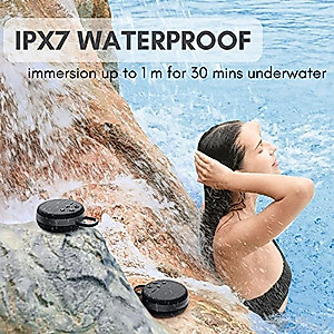 Bluetooth Speakers,MusiBaby Speakers,Waterproof Speaker,Portable Speaker,Outdoor,Dual Pairing,Bluetooth 5.2,Loud Stereo,Booming Bass,1500 Mins Playtime for Home,Travel,Pool,Shower Speaker