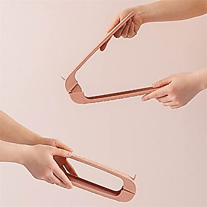 KNFUT Shoe Slots, Durable Adjustable Shoe Organizer Footwear Support Slot Space Saving Cabinet Closet Stand Shoes Storage Rack Shoebox (Color : L)