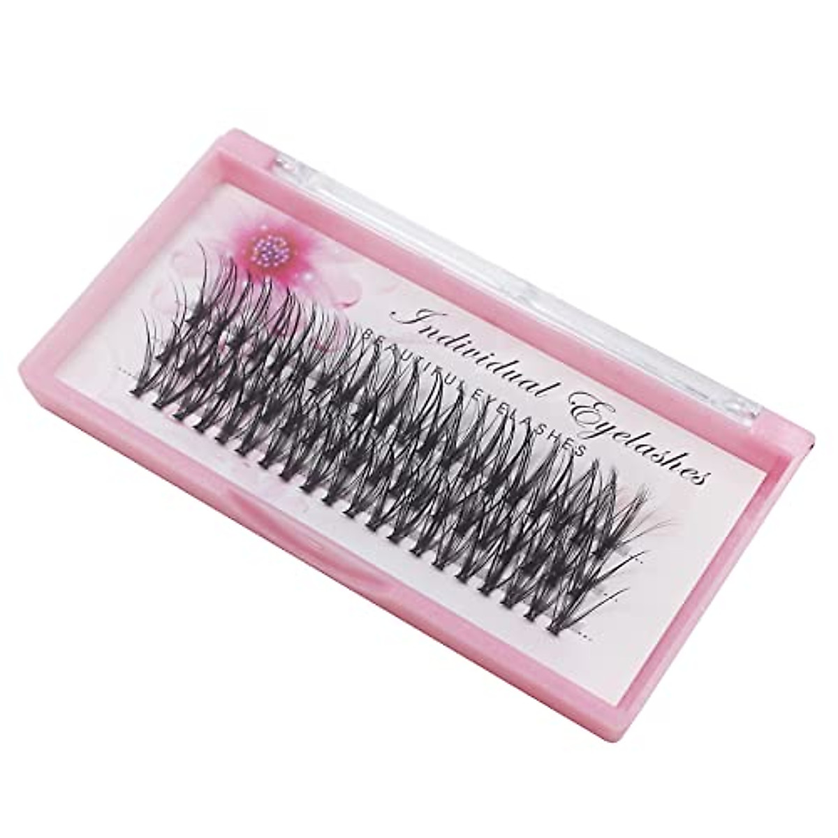 Bodermincer Grafting False Eyelashes 20D Soft 0.07 C Curl Lash Clusters Lash Extension Kit Individual Eyelashes Silk False Eye Lashes Extensions (18mm)