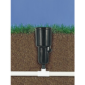 Orbit 55200 Pulse Pop-Up Impact Sprinkler Head,Black