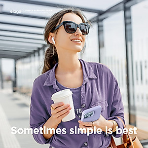 elago Liquid Silicone Case Compatible with iPhone 13 Pro Max (6.7 inches), Premium Silicone Case, Full Protection Case – Shockproof Cover with 3 Structure (Mauve) Purple