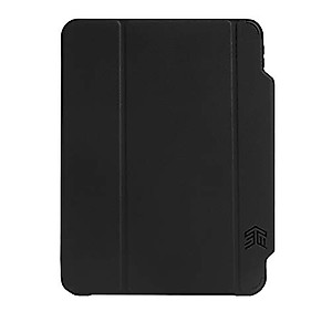 STM Dux Studio for iPad Pro 12.9" (6th/5th/4th/3rd Gen) - Ultra Protective Case with Apple Pencil Storage & Sleep/Wake Cover - Black (stm-222-288LZ-01)