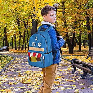 ISHTI Kids Backpack for Boys & Girls, Backpack with Multiple Pockets for Elementary School, Waterproof Backpacks Student School Bags Lightweight Backpacks for Toddler Kids Kindergarten…