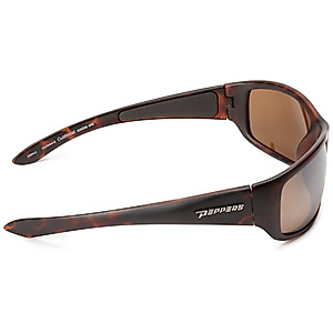 Pepper's Cutthroat Polarized Sport Sunglasses, Dark Tortoise, One Size