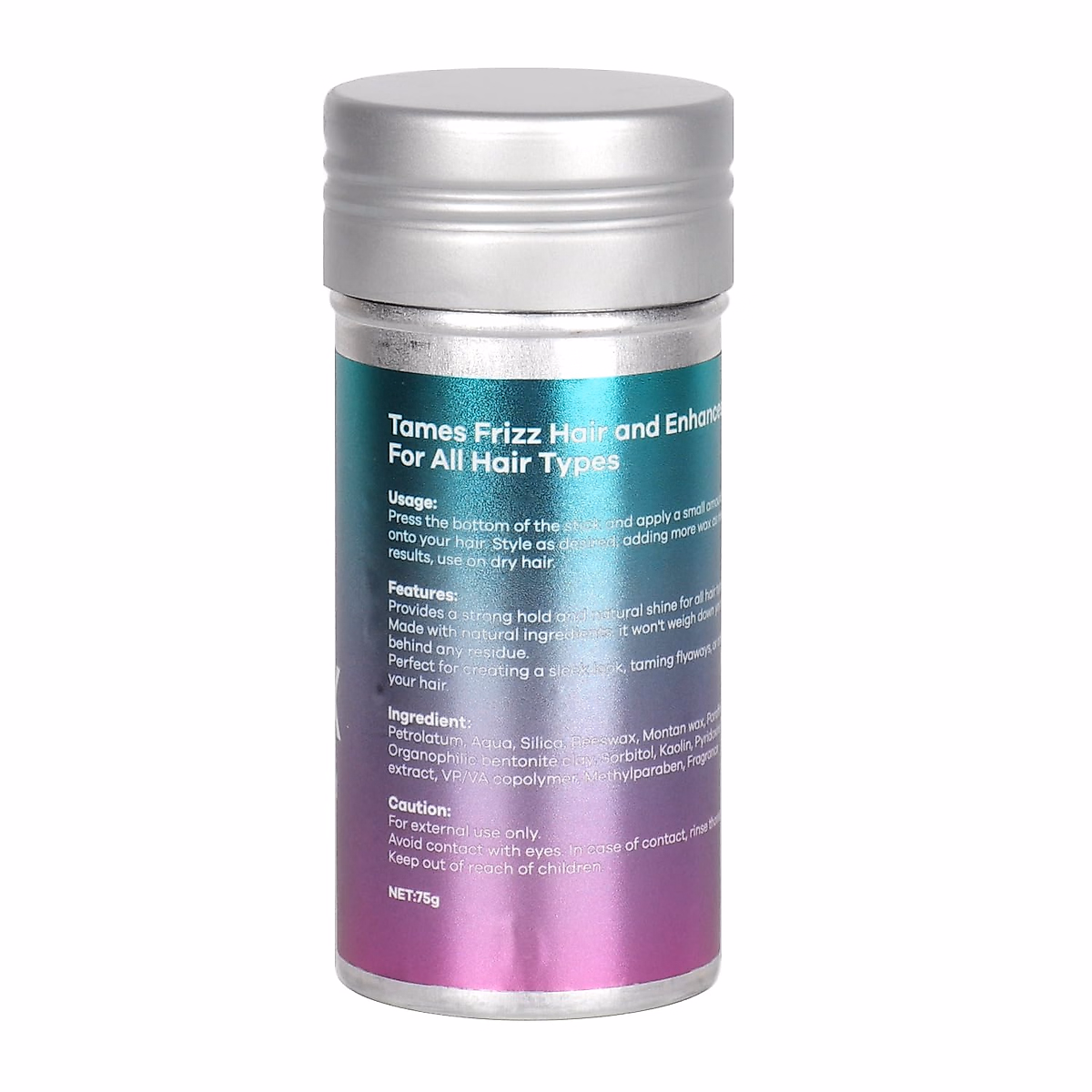 StyleShark Non-Greasy Hair Wax Stick for Styling Flyaways and Frizz - 2.7 oz Wax for Edge Control on Wigs and Hair