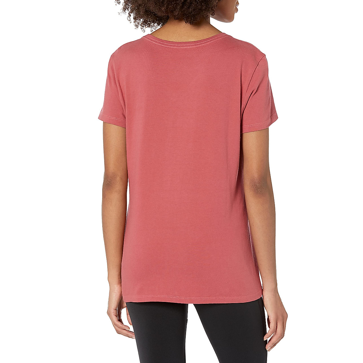 Life is Good Women's Crusher T, Short Sleeve Cotton Graphic Tee Shirt, Hearts Stars and Stripes, Faded Red, Large