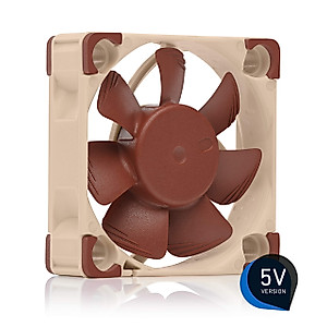 Noctua NF-A4x10 5V, Premium Quiet Fan, 3-Pin, 5V Version (40x10mm, Brown)
