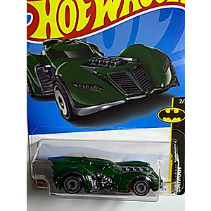 DieCast Hot Wheels Arkham Asylum Batmobile [Green] - 32/250 Batman 2/5