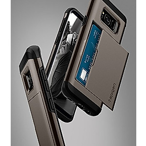Spigen Slim Armor CS Designed for Samsung Galaxy S8 Case (2017) - Gunmetal