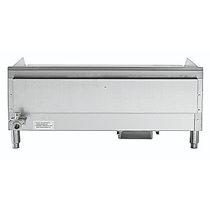 Kratos 29Y-008 36" Commercial Restaurant Gas Countertop Griddle, Thermostatic Controls, 3 Burners, 90,000 BTU Output