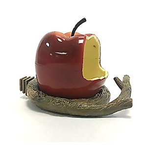 Penn-Plax Garden Cups – for Seed, Water, and Treats – Great for Small Birds (Parakeets/Budgies, Parrotlets, Cockatiels, Canaries, & Finches) – Apple (BA450)