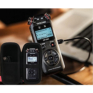 WERJIA Hard Case Fits Tascam DR-05X Handheld Digital Audio Recorder (DR-05X)