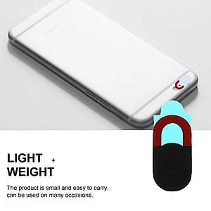 6Pcs Camera Privacy Cover Computers laptops Privacy Blocker Sliding Shield Front Webcam Cover Tablet Laptop Phone Web Camera Cover abs Protective Cover Slider Earth Tones