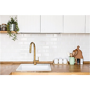 Riobel AZ201BK - Azure kitchen faucet with spray, Black