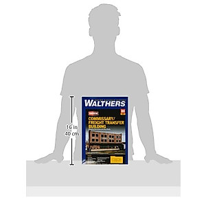Walthers Cornerstone Series Kit HO Scale Commissary/Freight Transfer