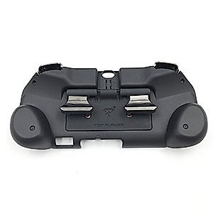 L3 R3 Matte Hand Grip Handle Joypad Stand Case with L2 R2 Trigger Grips Handel Holder Button For PS Vita PSV 2000 （Black）
