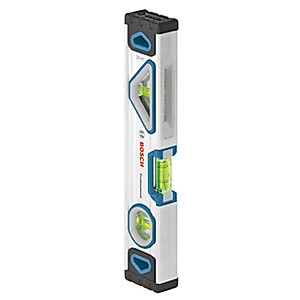 Bosch Professional 1600A016BN Spirit Level with Magnet System (Length: 25 cm, in Blister Packaging)
