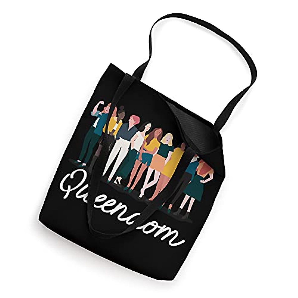 Queendom Feminist Feminism Womens Rights Female Emancipation Tote Bag