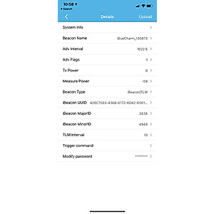 Blue Charm Beacons - Bluetooth BLE iBeacon (BC021-MultiBeacon) with Movement Sensor - Long Range BLE 5.0