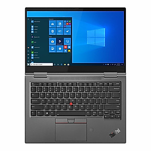 Basrdis Latest_Lenovo_ThinkPad X1 Yoga Gen 5 Convertible 2-in-1 Laptop, 14.0" FHD Touch Anti-Reflective Display, Intel Core i7-10510U Processor, 16GB RAM, 512GB SSD, Windows 10 Pro, Touch ID, Wi-Fi