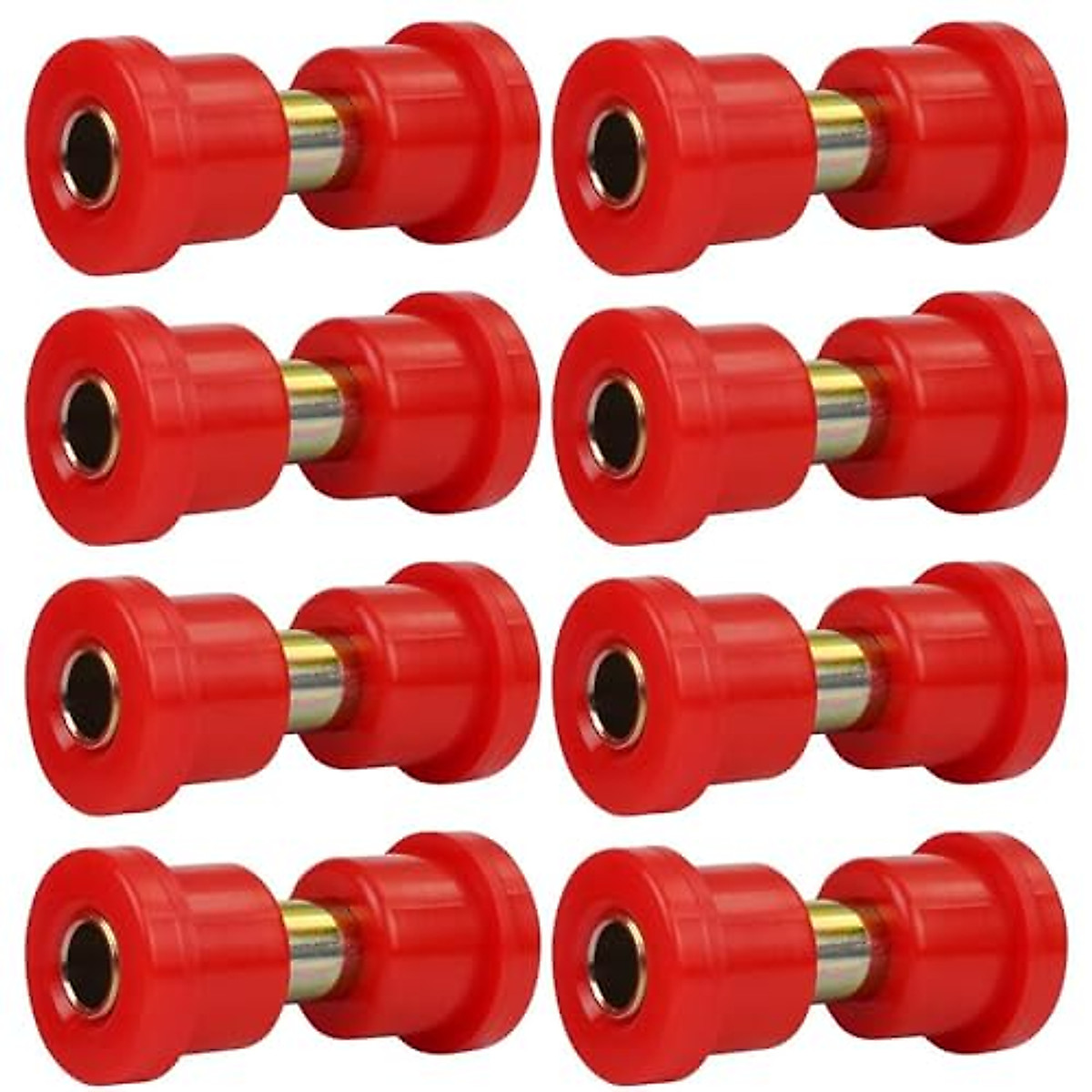 Qsvbeeqj Cart Front & Rear Leaf Spring Bushing Kit for 1981-Up 1012303 1015583 Bushing & Sleeve Kit Cart Front and Rear Leaf Spring Bushing Kit