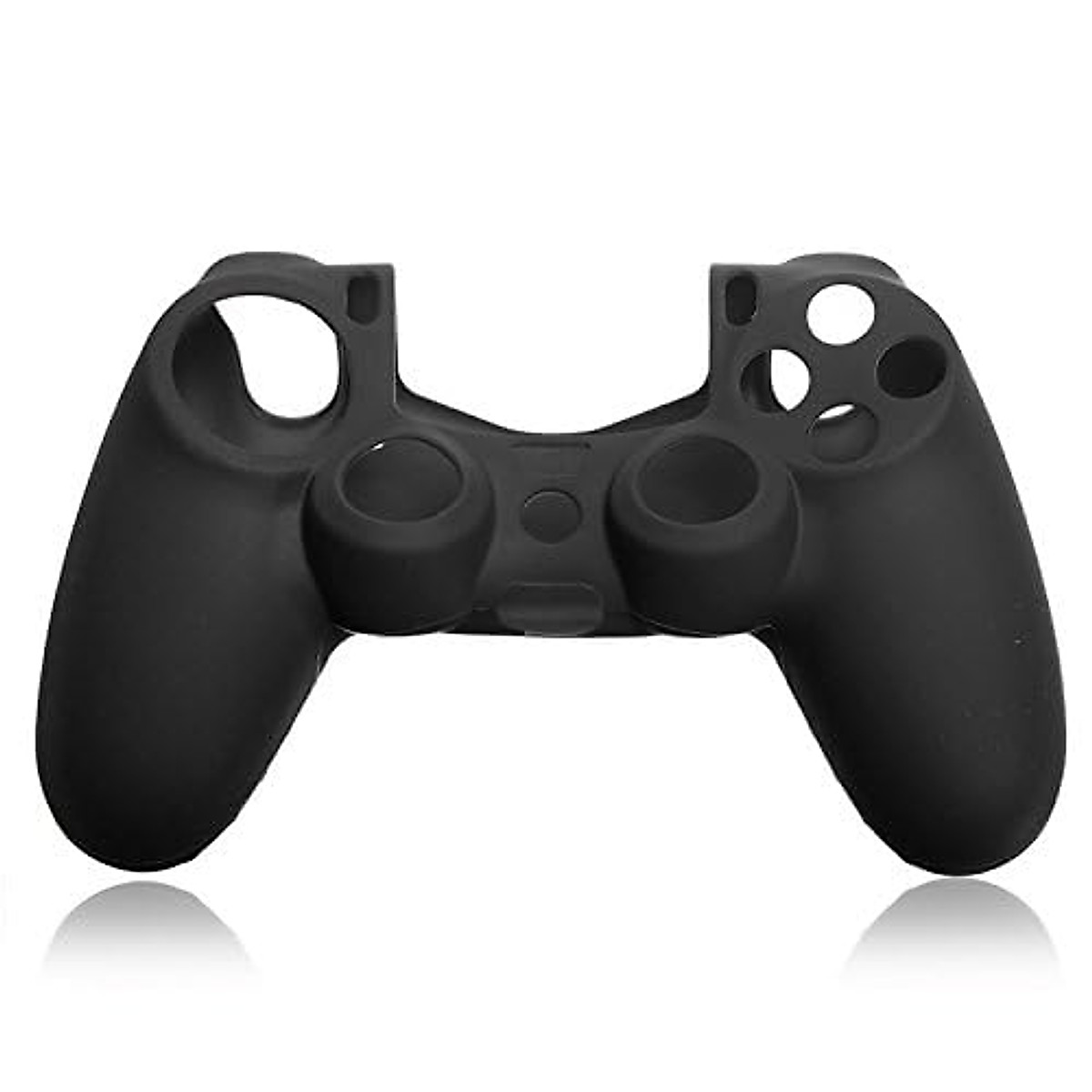 Silicone Protective Rubber Soft Case Cover Pouch Sleeve for Sony PS4 PlayStation 4 Controller Black