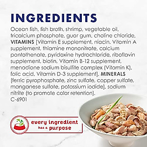 Purina Fancy Feast Wet Cat Food, Flaked Fish & Shrimp Feast - (24) 3 oz. Cans