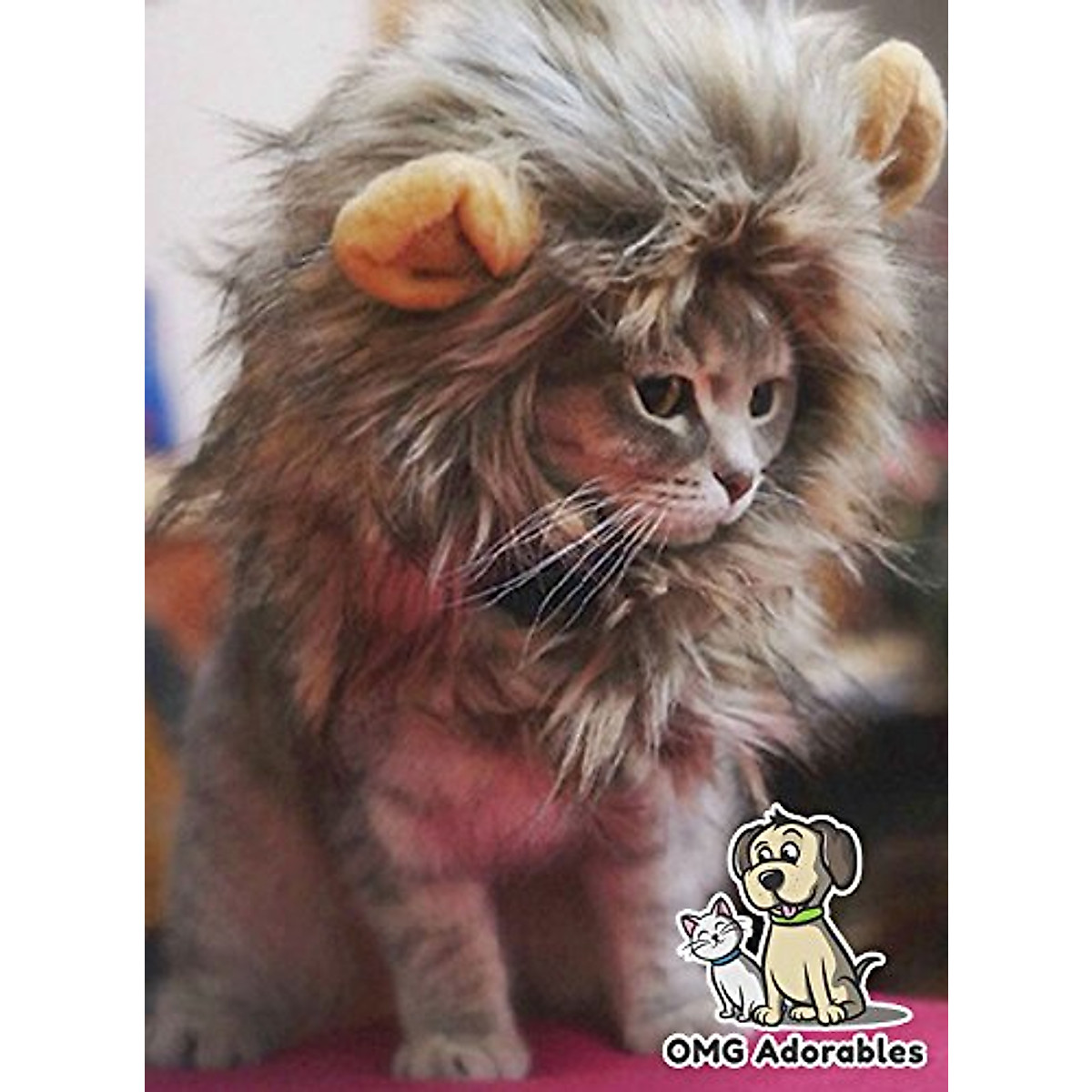 OMG Adorables - Lion Mane Costume for Cats