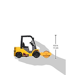 Big Daddy Trucks-Small Lightweight Friction Powered Compact Steamroller That can roll Objects and is Easy to Move Around